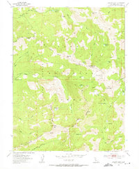 1953 Map of Granite Chief, Placer County, CA — High-Res | Pastmaps